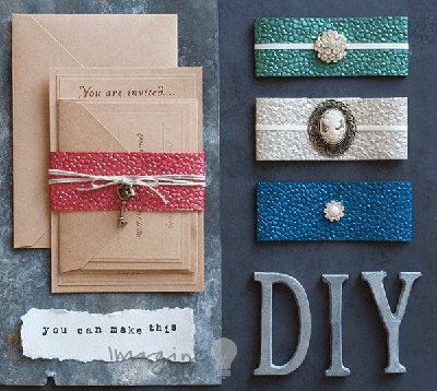 How to Make... Wrap Invitations - Imagine DIY