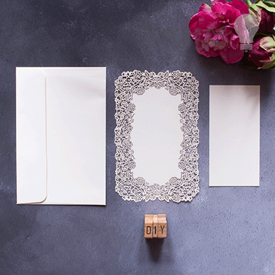 21.9x14.4cm Envelopes for DIY Wedding Stationery | Imagine DIY