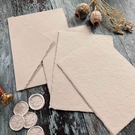 Natural Handmade Paper by Imagine DIY. Recycled, Vegan & Eco Friendly