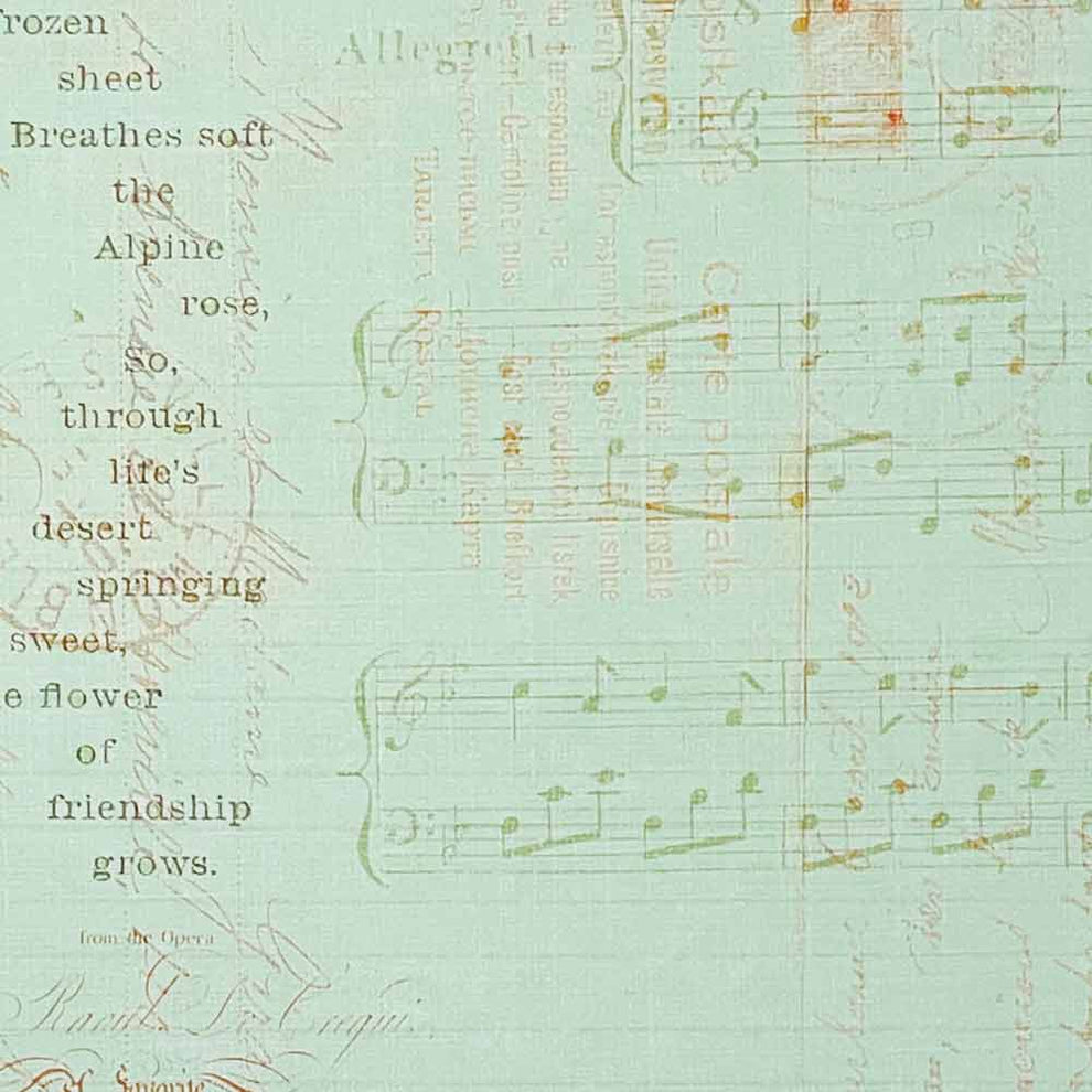 Love Song Paper | Patterned Paper For DIY | Imagine DIY